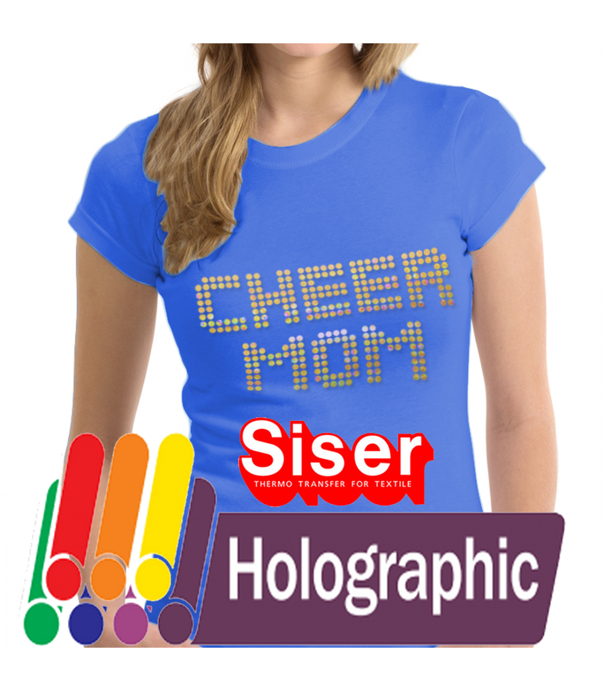 Siser Holographic - Navy Blue H0014 - Shop Online - Immagine Srl